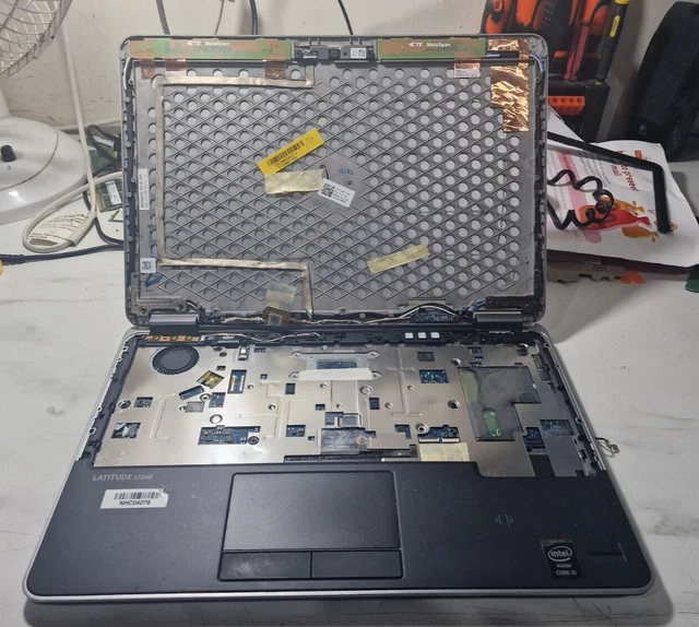 DELL LATITUDE E7240 Motherboard Palm rest Screen lid Touchpad Intel ...
