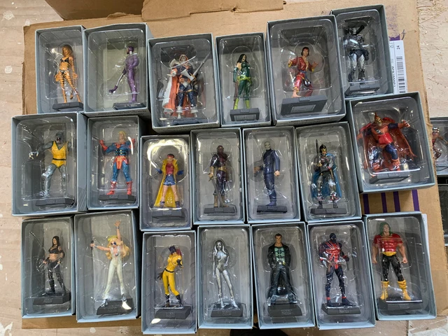 ISSUES 101-120 OF The Marvel Movie Collection Figures Eaglemoss: X-Men ...