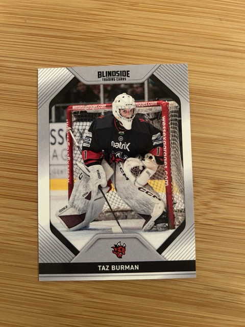 CARDIFF DEVILS BLINDSIDE Trading Cards. 2024/25. SERIES 2. Taz Burman ...