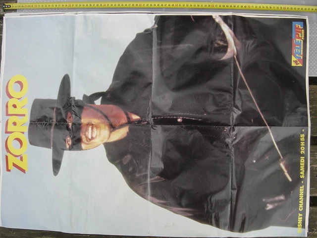 TÉLÉPIF POSTER LE nouveau Pif Centerfold ZORRO EUR 5,00 - PicClick FR