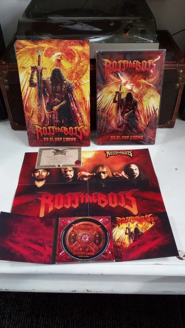 ROSS THE BOSS Band By Blood Sworn Box Set Limited 500 Copies Manowar ...