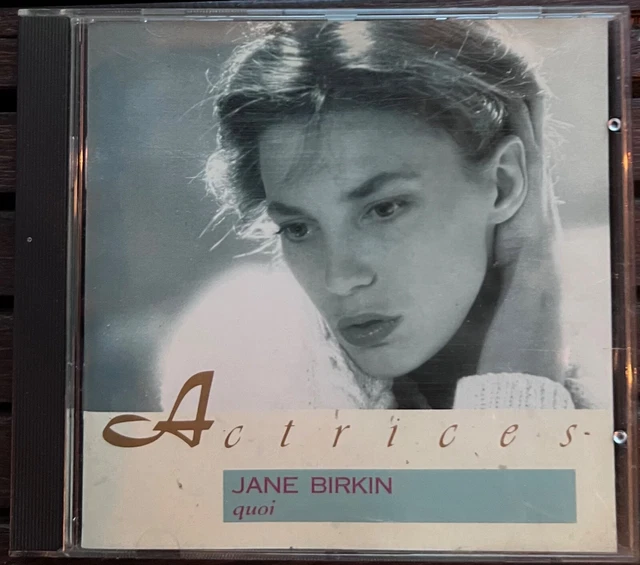 JANE BIRKIN, QUOI, CD, Actrices Collection, 1991, très bon état EUR 9 ...