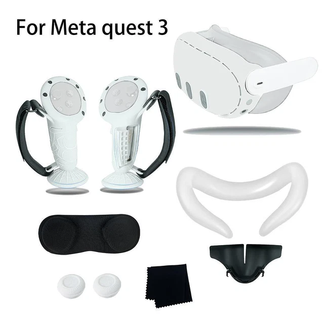 VR HEADSET PROTECTIVE Accessory Set For Metaquest 3 HOT Accessories,VR ...