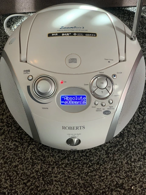 ROBERTS ZOOM BOX Dab Radio Cd Player Excellent Condition No Res £2.20 ...