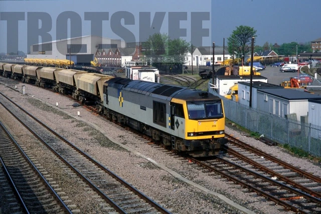 35MM SLIDE BR British Railways Diesel loco Class 60 60019 1995 Original ...