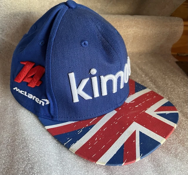 FERNANDO ALONSO KIMOA Cap-British Grand Prix-McLaren-F1 £9.03 - PicClick UK