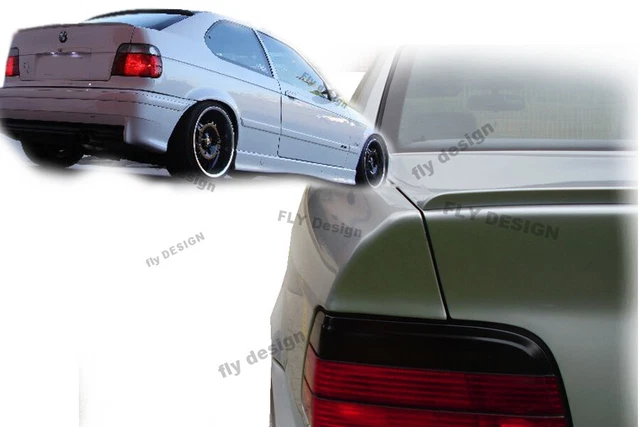 FITS FOR BMW E36 Compact Rear Spoiler/Spoiler Painted £69.00 - PicClick UK