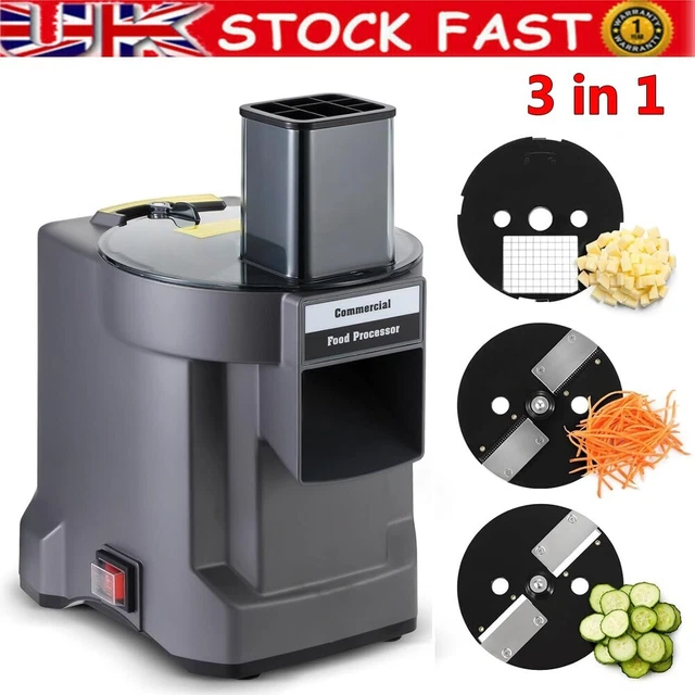 3IN1 VEGETABLE CUTTER Electric Garlic Onion Slicer Food Chopper Cutting ...