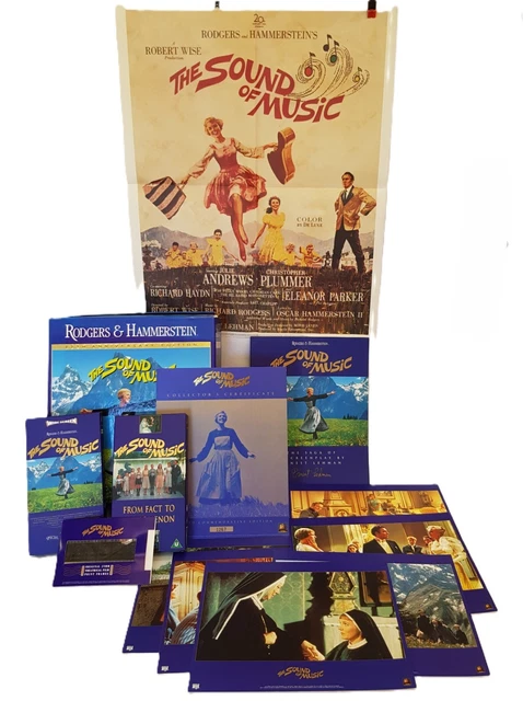 THE SOUND OF Music 2x VHS Tapes & Book 30th Anniversary ed Rodgers ...