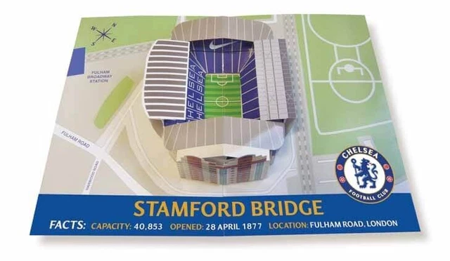 BIRTHDAY CARD LIVERPOOL Football Club Anfield Stadium 3D Pop Up Card £5 ...