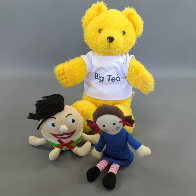 PLAY SCHOOL PLUSH Toys Big Ted Jamima Humpty Dumpty Soft Stuffed ABC ...