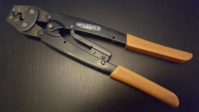 WEITKOWITZ WZ18 Präzisions Kabelschuh - Hebel Presszange 2,5 mm - 16 mm ...