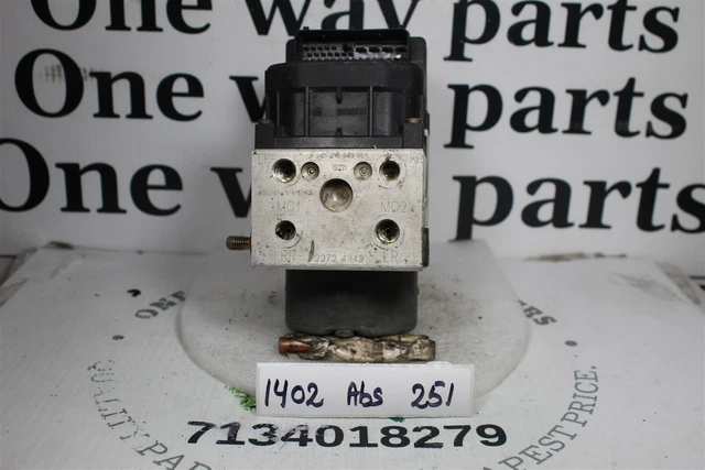 0265216993 ABS PUMP Control Hydraulic Block Module 251 14O2 $229.99 ...