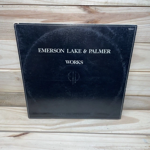 EMERSON LAKE & Palmer - Works Volume 1 - 2LP - 1977 Atlantic, VG/EX EUR ...