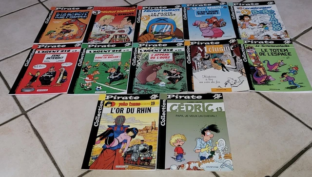 LOT DE 12 Magazines BD - Collection Pirate - Le Petit Spirou/L'agent ...