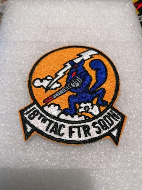 PATCH ARMEE USAF 18th TACTICAL FIGHTER SQUADRON original £6.32 ...