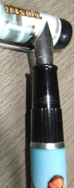 RARE, VINTAGE WATERMAN Fountain Pen +Licensed Tomb Raider / Lara Croft ...