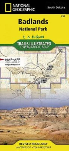 NATIONAL GEOGRAPHIC MAPS Badlands National Park (Map) EUR 17,19 ...