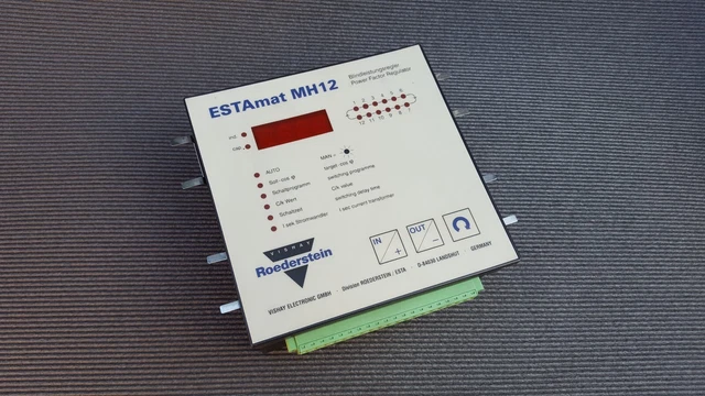 ROEDERSTEIN ESTAMAT MH12, reactive power controller, power factor ...