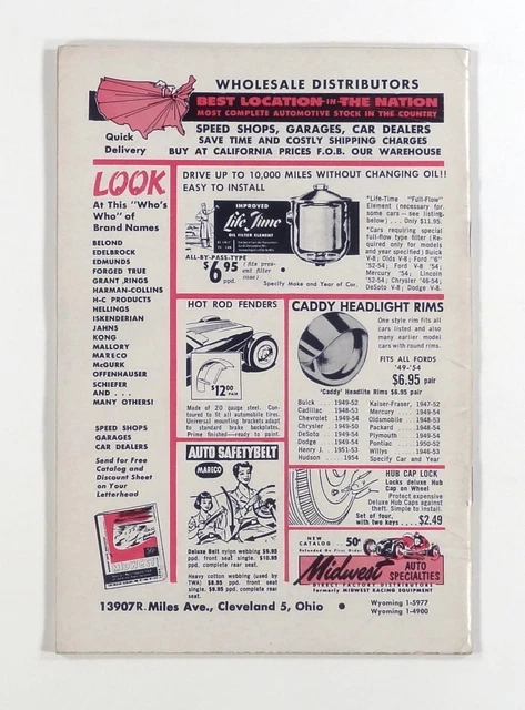 1955 MAR ROD & CUSTOM Hot Rods STRIPING Phaeton mods LIGHTENING HOLES ...