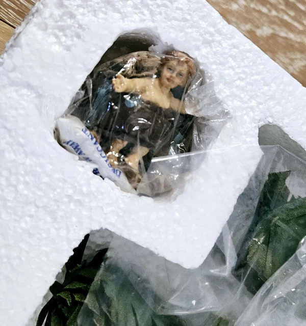 DEPT 56 NEAPOLITAN Nativity Vignette Large Set of 5 Jesus Mary Joseph ...