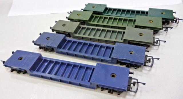 FIVE TRI-ANG BOGIE Well Wagons R118/213 £12.50 - PicClick UK