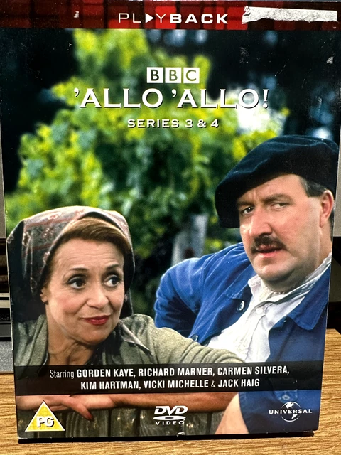 ALLO COMPLETE SERIES 3-4 DVD Box Set TV Classic BBC Comedy EUR 14,68 - PicClick IT