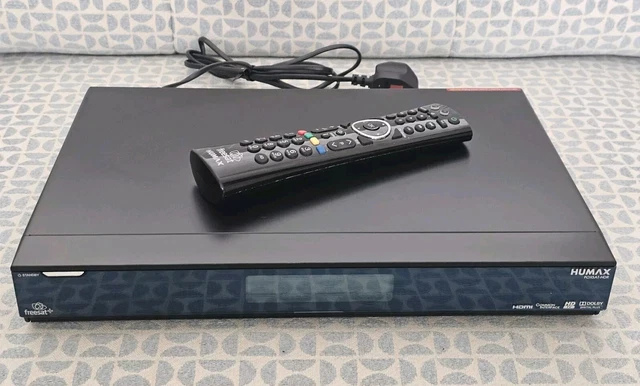 HUMAX FOXSAT-HDR 320GB HDD Twin Tuner Freesat HD Receiver Box with ...