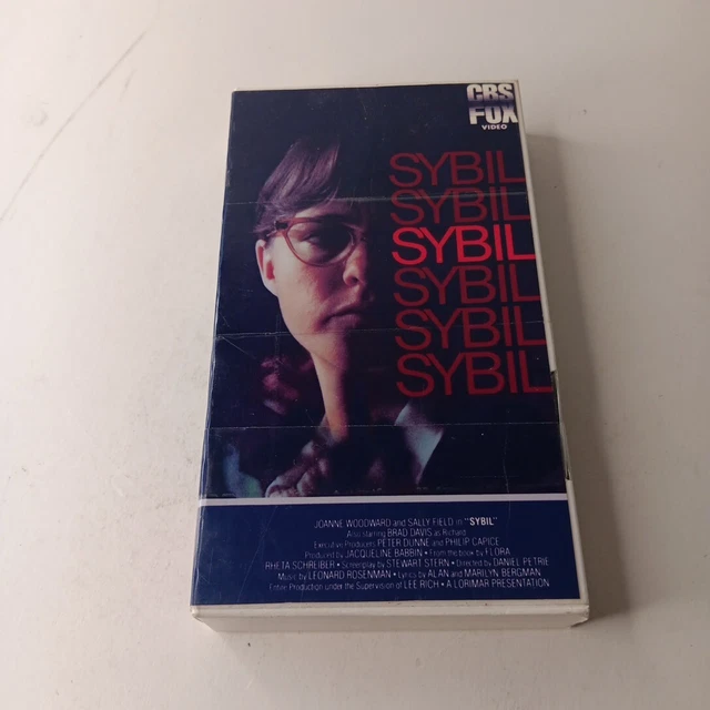 SYBIL VHS (1982) CBS FOX Video Sally Field Joanne Woodward £13.10 ...