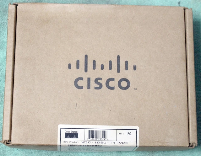 CISCO WAN INTERFACE Card - Wic-1Dsu-T1-V2 $34.99 - PicClick CA