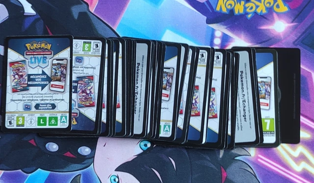 LOT DE 62 Cartes Code Online Pokemon EUR 3,00 - PicClick FR