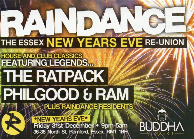 RAINDANCE 31/12/10 CLASSIC Rave Flyer EUR 5,81 - PicClick FR