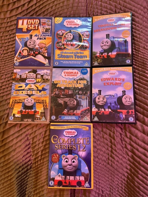 CLASSIC THOMAS THE tank engine DVD Collection Including 4x DVD Action ...