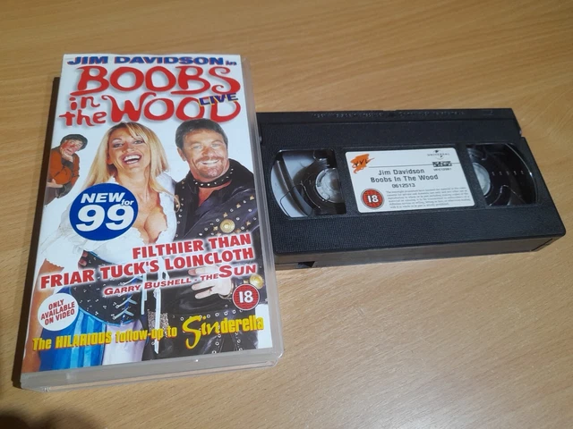 BOOBS IN THE Wood -Live -Jim Davidson- Vhs Video 1999 £1.99 - PicClick UK