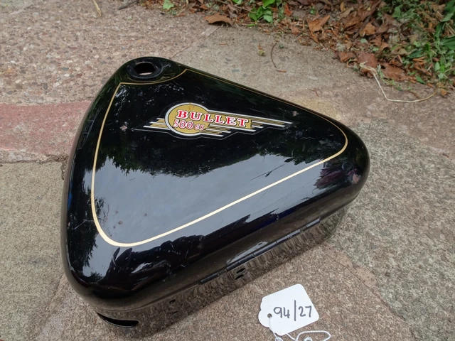 CLASSIC 500CC ROYAL Enfield Bullet 500Es Tool Box Convex Lid Vintage L ...