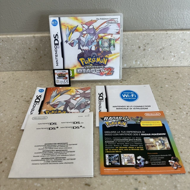 POKÉMON VERSIONE BIANCA 2 NINTENDO DS ITALIANO Originale Completo EUR ...