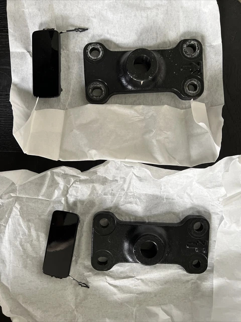 PAIR OF LAND Rover Defender L663 Rear Tow Eye Mounts (inc. 2 x Tow Hook ...