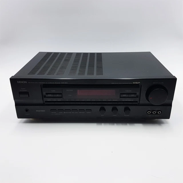 DENON AVR-1000 RECEIVER Amplifier | Surround Sound Analog Verstärker ...