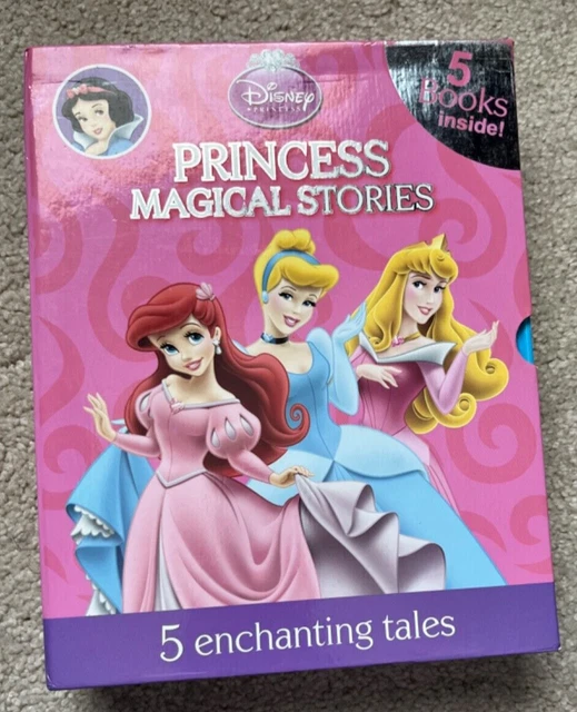 DISNEY PRINCESS MAGICAL Stories book set (5 books, 5 enchanting tales ...