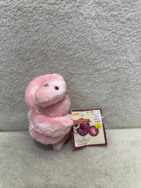 GIANT MICROBES POX Syphilis pink soft toy plush new with creased tag £ ...