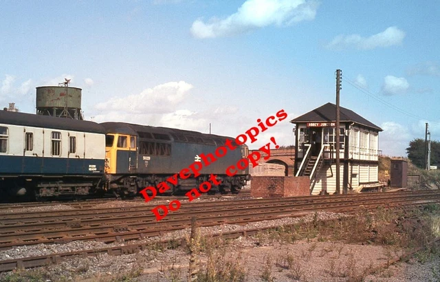 ORIGINAL 35MM Slide Railway Diesel /Steam- 56029 @ Abbey Junction box ...