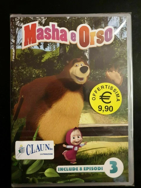 MASHA E ORSO Vol. 3 Include 8 Episodi Dvd Nuovo EUR 4,50 - PicClick FR