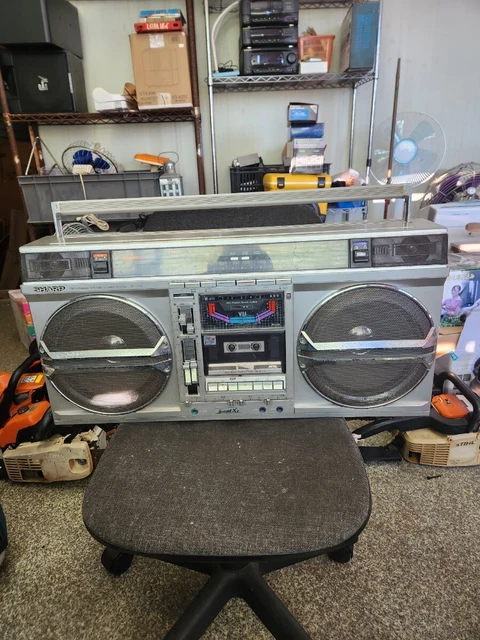 SHARP GF-535 RADIO Cassette Player Rare Retro Antique Vintage Gf ...