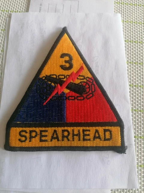 PATCH ARMEE US 3rd ARMORED DIVISION +tab ORIGINAL EUR 5,00 - PicClick FR PATCH ARMEE US 3rd ARMORED DIVISION +tab ORIGINAL EUR 5,00 - PicClick FR