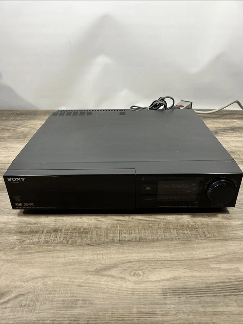 VINTAGE 1991 SONY DA PRO SLV-585HF 4-Head Hi-Fi Stereo VCR VTR VHS £17. ...