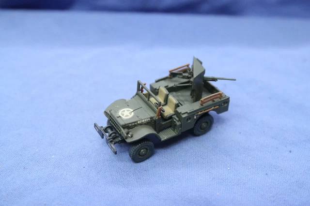 1:72 MODELL PANZER US Dodge w Anti tank gun gebaut - bemalt EUR 11,00 ...