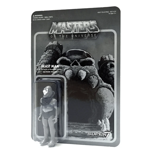 MASTERS OF THE Universe 37445 Beast Man Grayscale NYCC2015 Super7 ...
