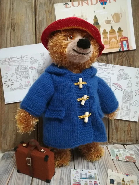 ORIGINAL KNITTING PATTERNS -Knit Bear in vintage style, Paddington ...