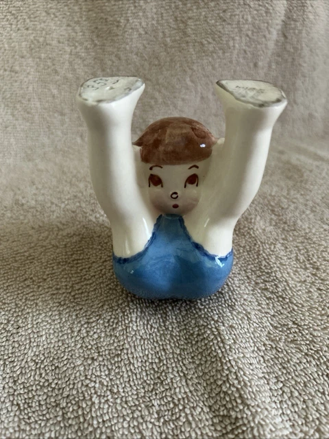 VINTAGE BRAYTON MILLIE Peek-a-Boo Girl Laguna Pottery California 1940s ...