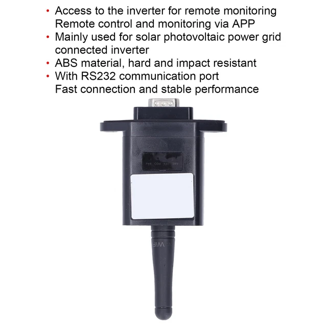 SOLAR INVERTERS WIFI Module RS232 Port Wireless APP Remote Monitoring ...